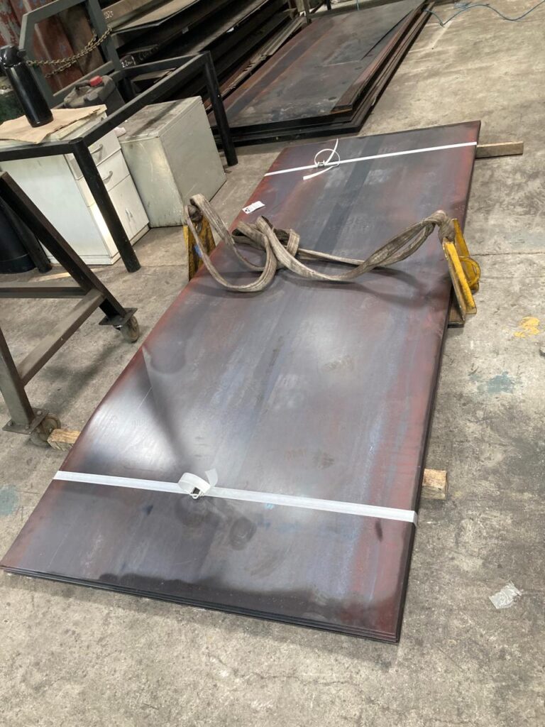 Chapa de aço corten 2mm x 1200mm x 3000mm NATURAL - Mostaza